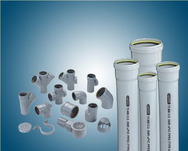 Straight irrigation fitting - SWR - Captain Polyplast Limited - elbow ...