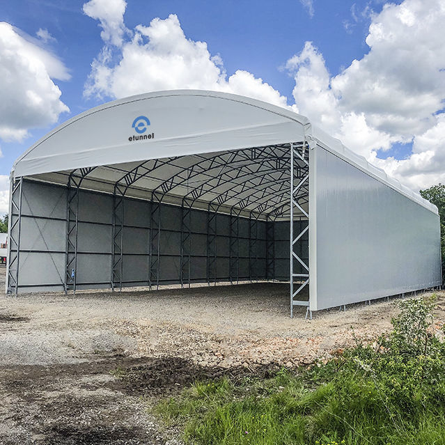 Seeds and grain storage tunnel - GD - EUROTUNNEL - for hay / for hay ...