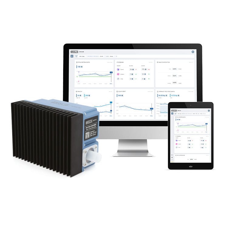 Milk analyzer - HerdLine - Brolis Sensor Technology - protein / total ...