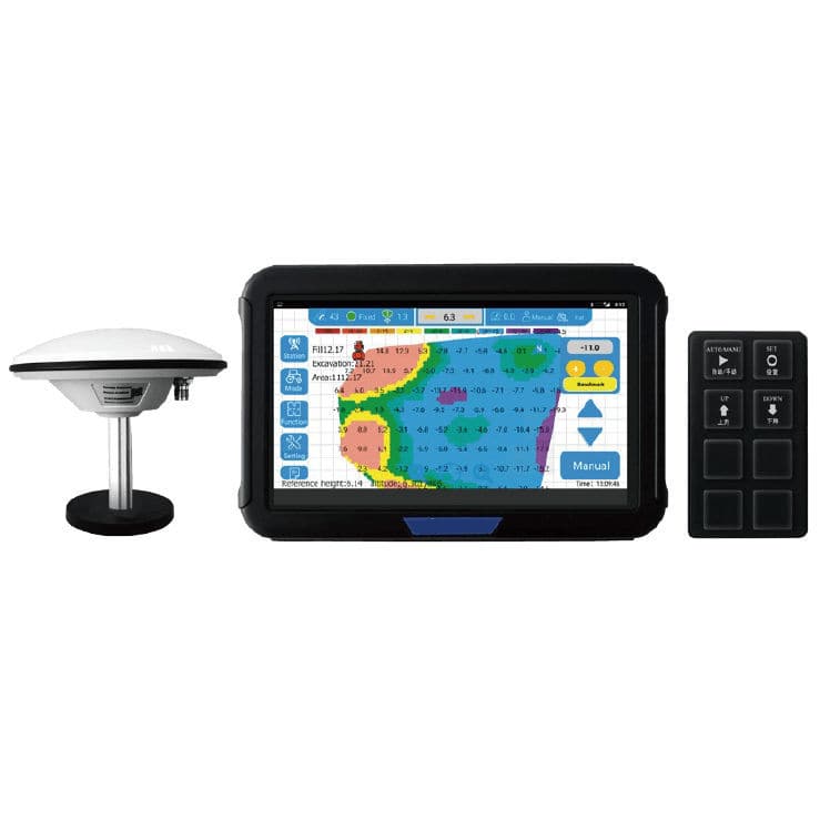 Satellite leveling system - AG2000-3 - Mac2 Electronics srl - GNSS / RTK / 3D