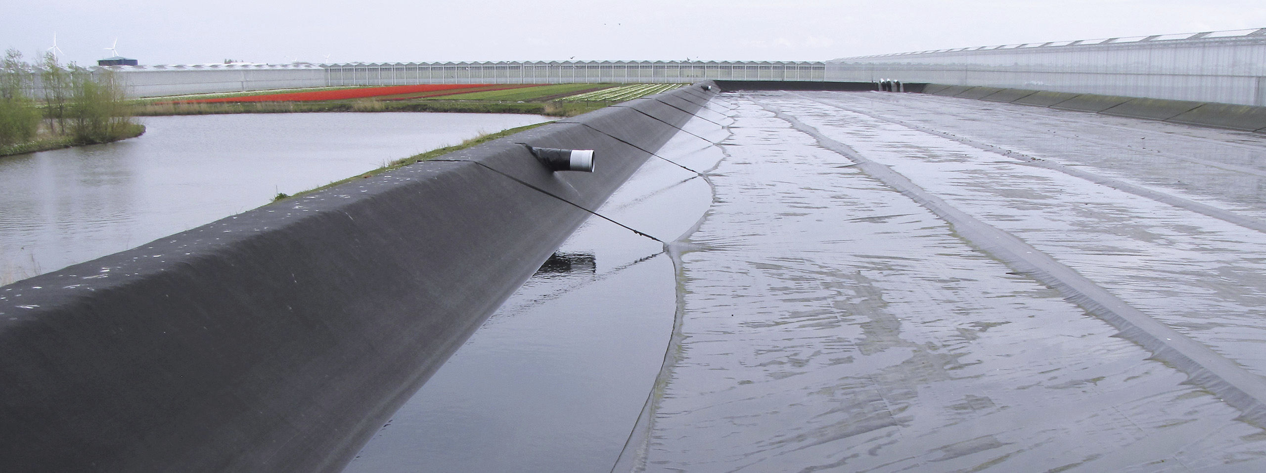 Polyethylene floating cover - Albers Alligator - anti algae