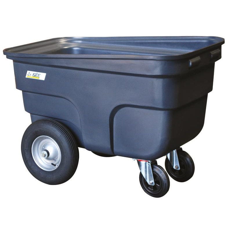 Transport cart with swivel casters - p1132309 - POLYMOULE S.A.S. MARQUE ...