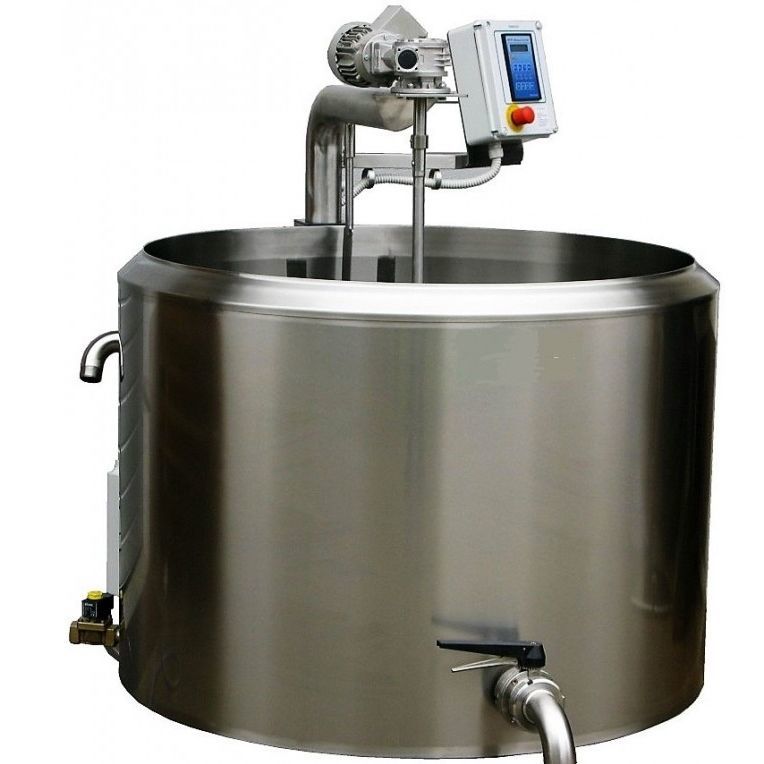 Milk tank - C078 - AVEDEMIL - stainless steel / with agitator / double ...