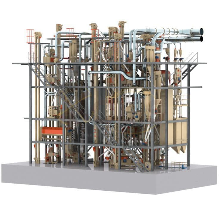 Buckwheat processing line - 36 - OLIS