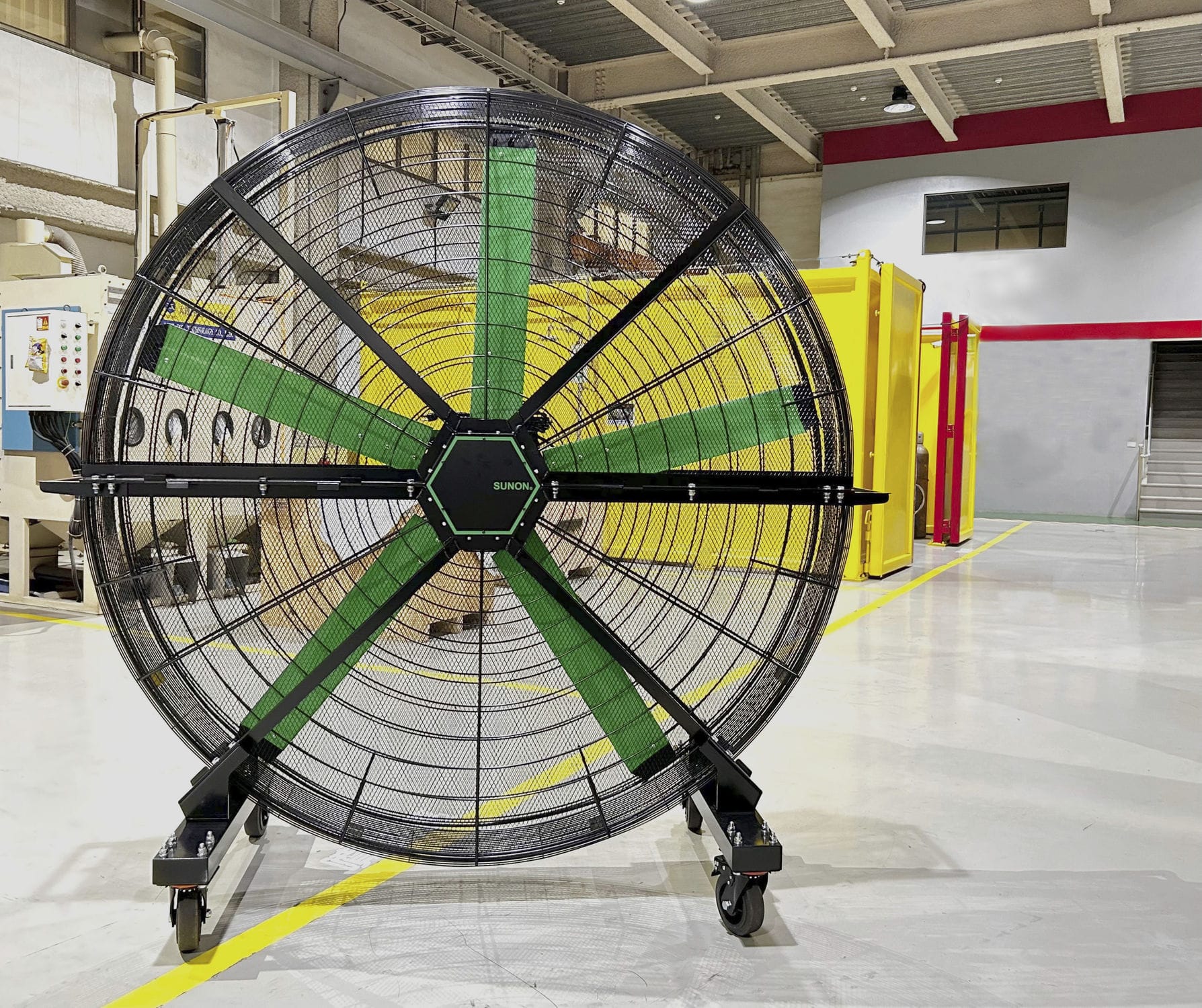Floor-standing fan - Sunon - farm building / for livestock buildings / for greenhouse