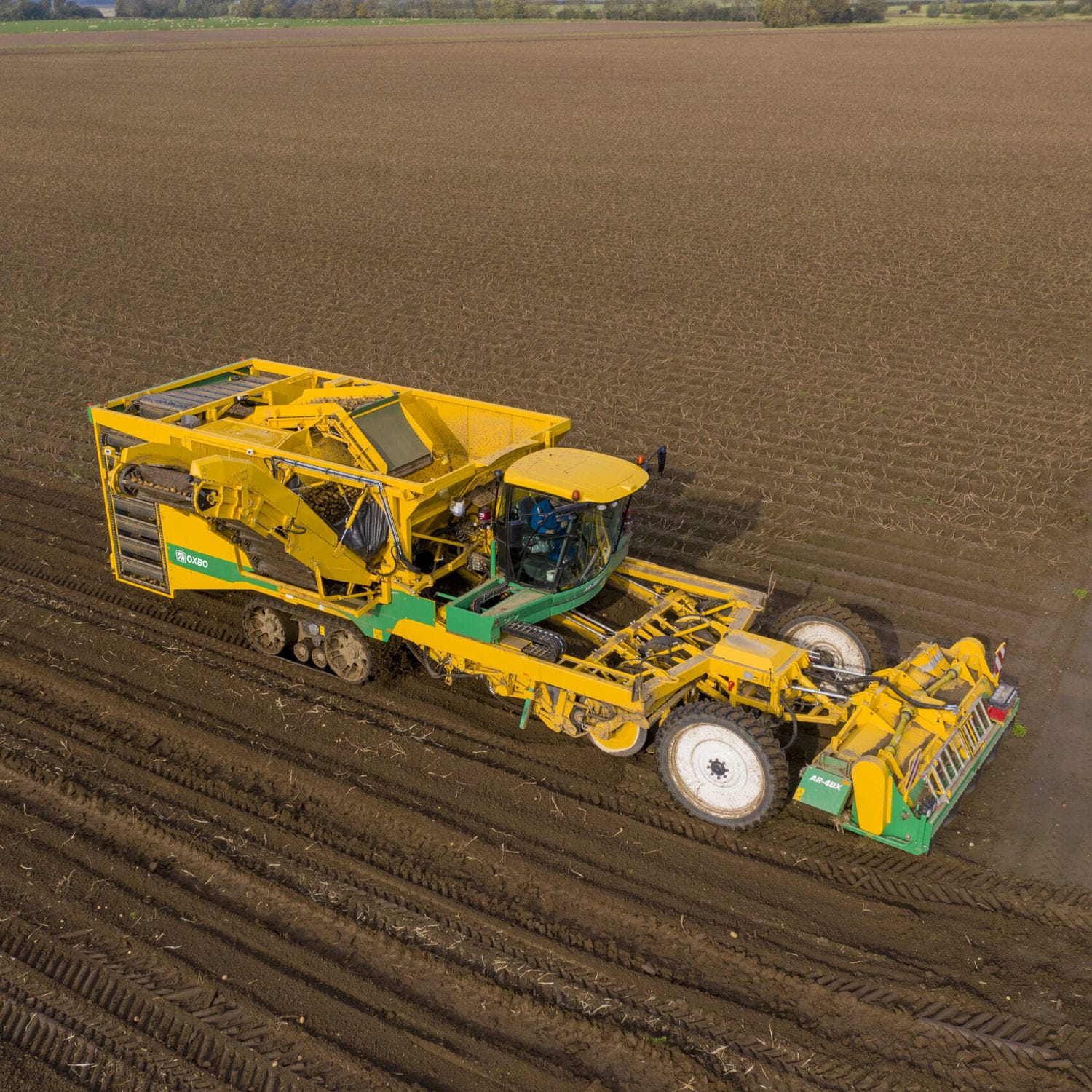 Potato harvester machine - AR4BX - Oxbo - self-propelled / tracked