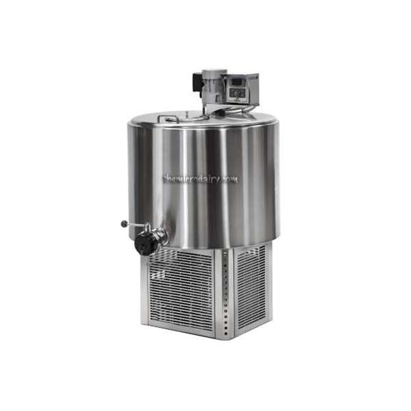 Milk reservoir - The Microdairy - vertical / stainless steel / with ...