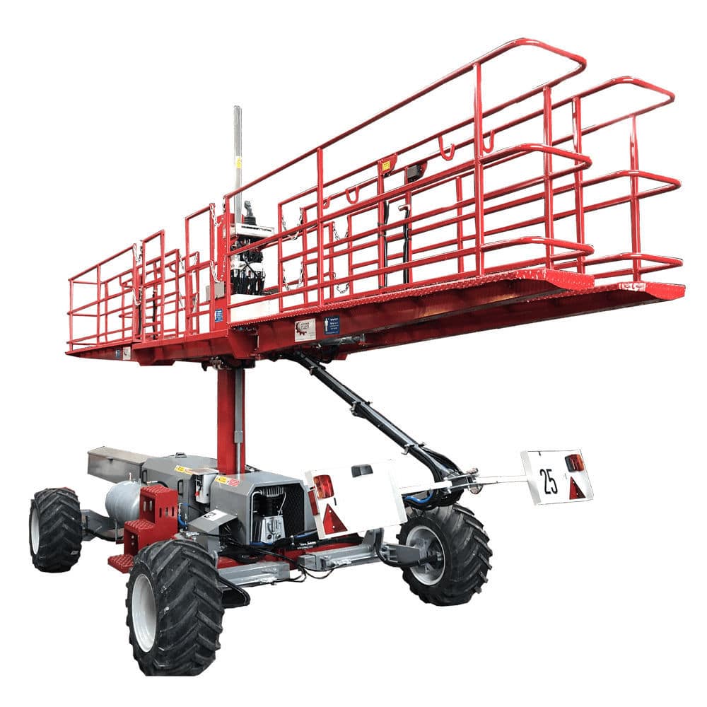 Orchard harvest trolley - Octopus - LEGER - self-propelled / adjustable ...