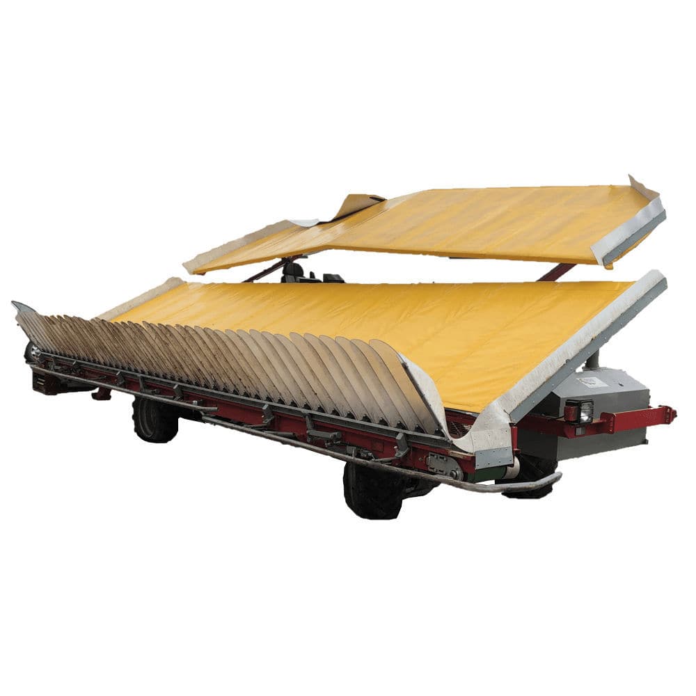 Plum harvester machine - LEGER - fruit / self-propelled