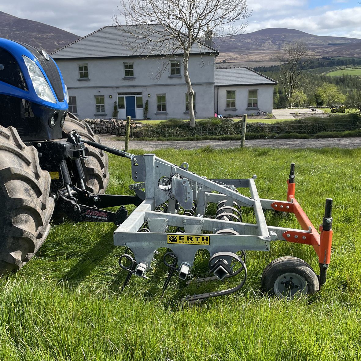 Tine harrow - ERTH ENGINEERING Ltd. - folding