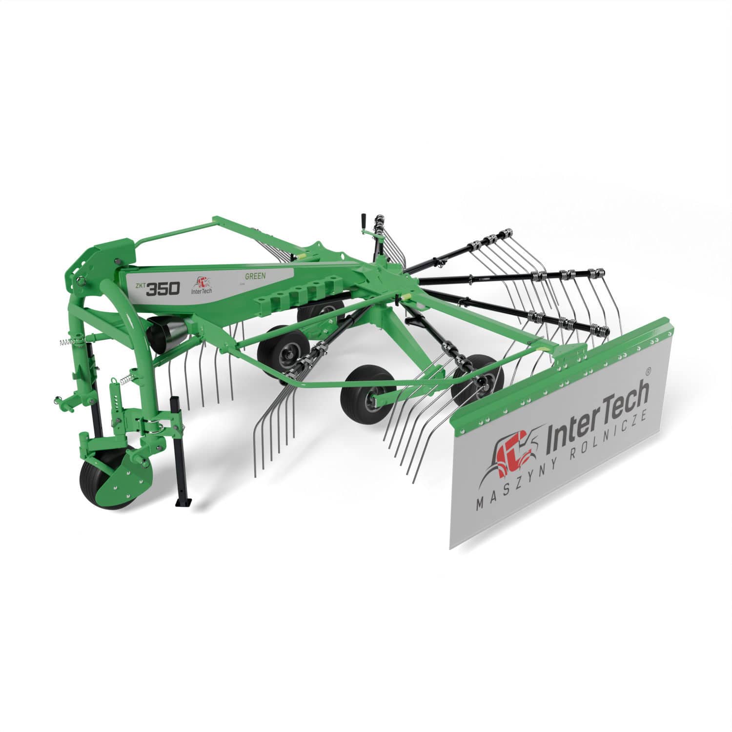 Rotary rake - ZKT-350 - P.P.H.U. INTER-TECH Piotr Jankowski - side ...