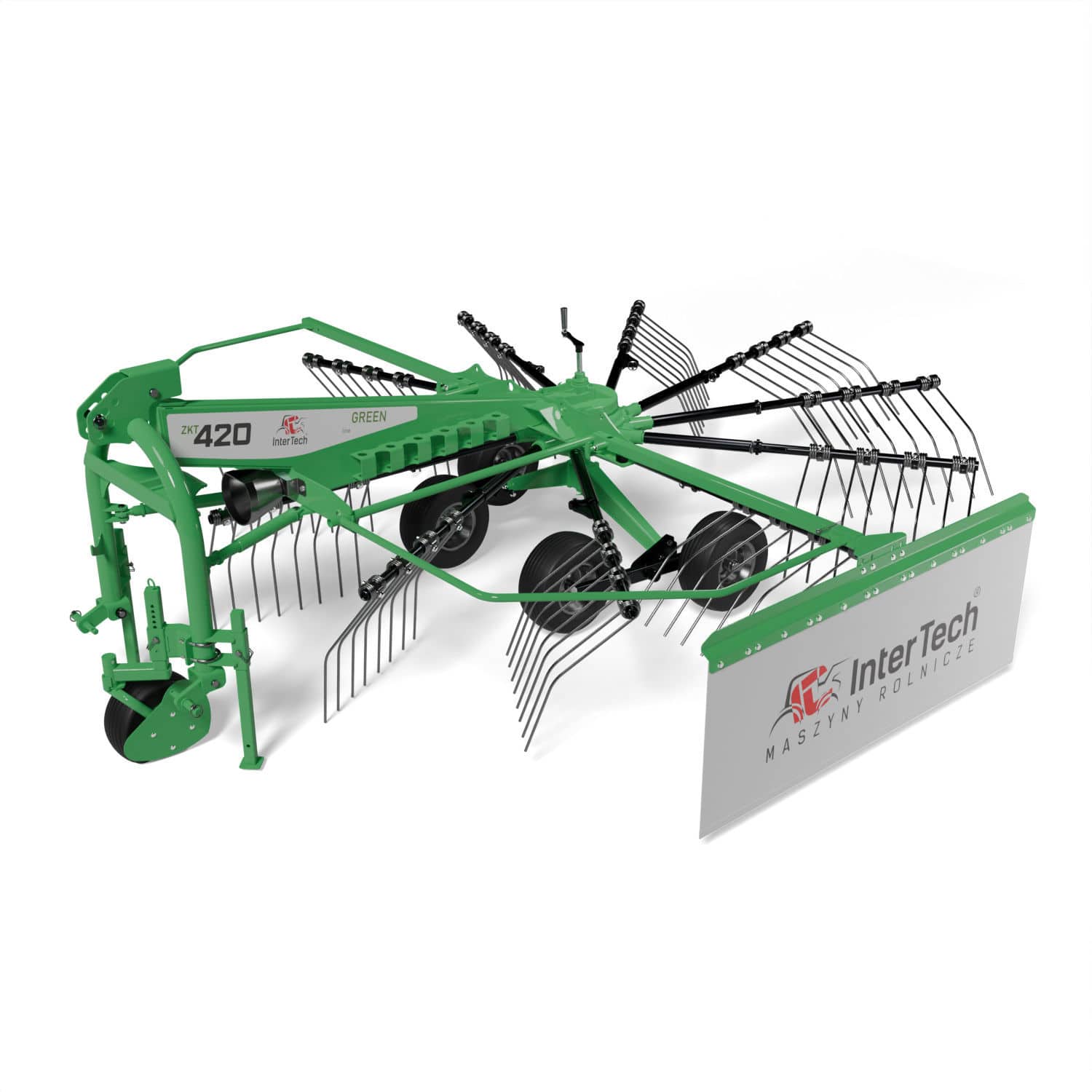Rotary rake - ZKT-420 - P.P.H.U. INTER-TECH Piotr Jankowski - side ...