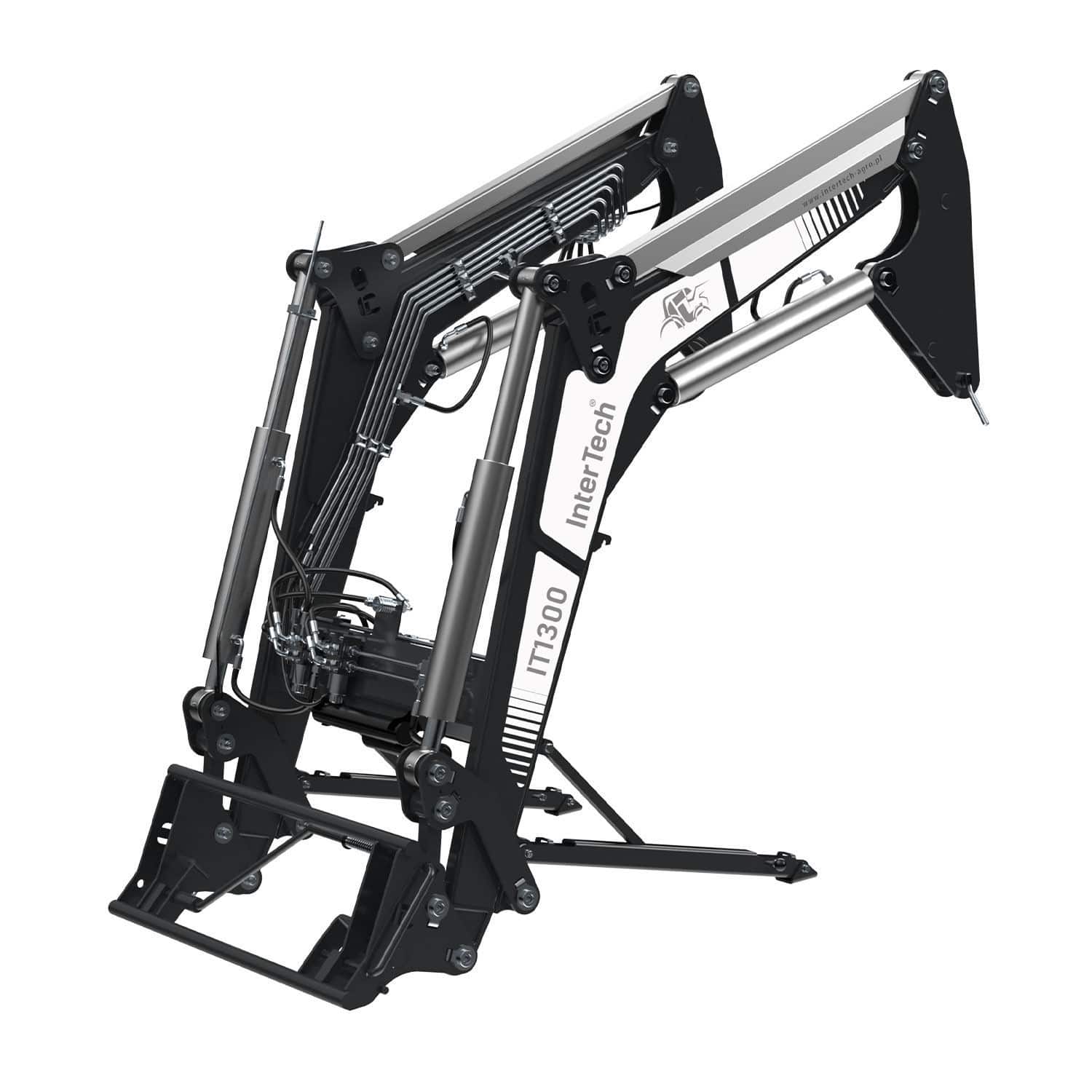 Compact tractor front loader - IT 1300 - P.P.H.U. INTER-TECH Piotr Jankowski