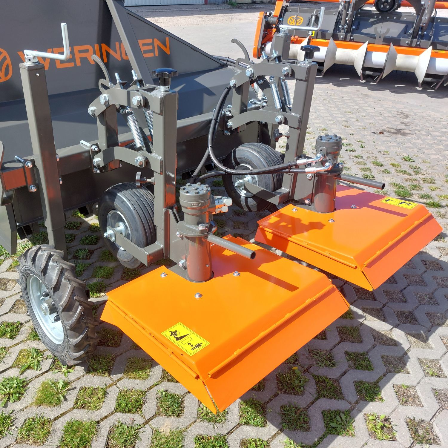 Onion haulm topper - WERINGEN RT -2 - Weringen - carrot / 2-row / 3 ...