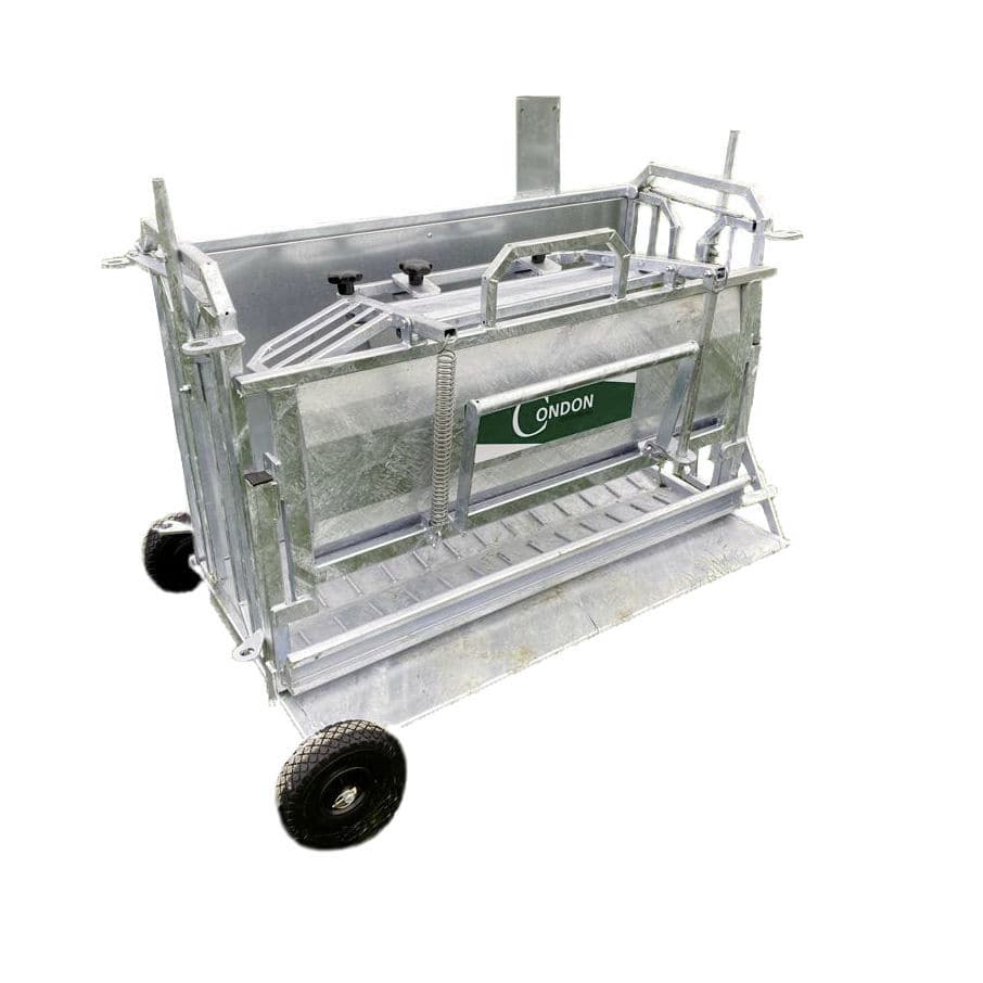 Sheep Turnover Crate - Condon Engineering - galvanized