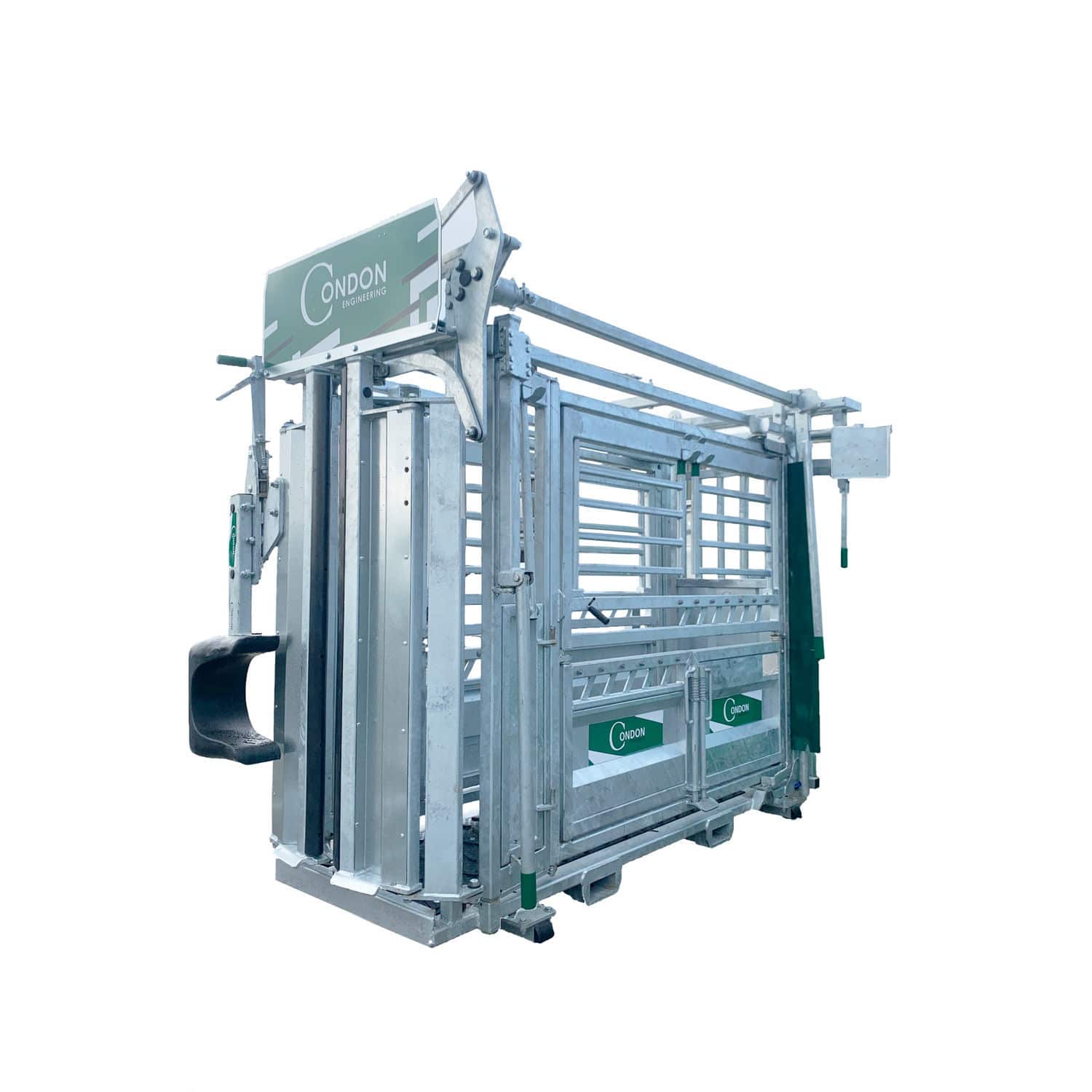 Cattle squeeze chute - Condon Engineering - with weighing system