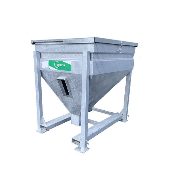Seeds and grain storage bin - Condon Engineering - animal feed / steel ...