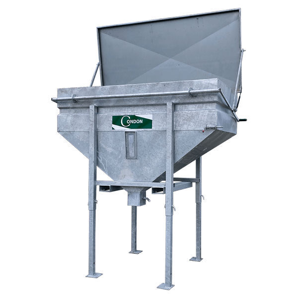 Seeds and grain storage bin - Condon Engineering - animal feed / steel ...