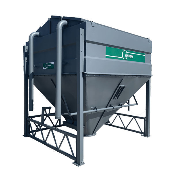 Seeds and grain storage bin - Condon Engineering - animal feed / steel ...