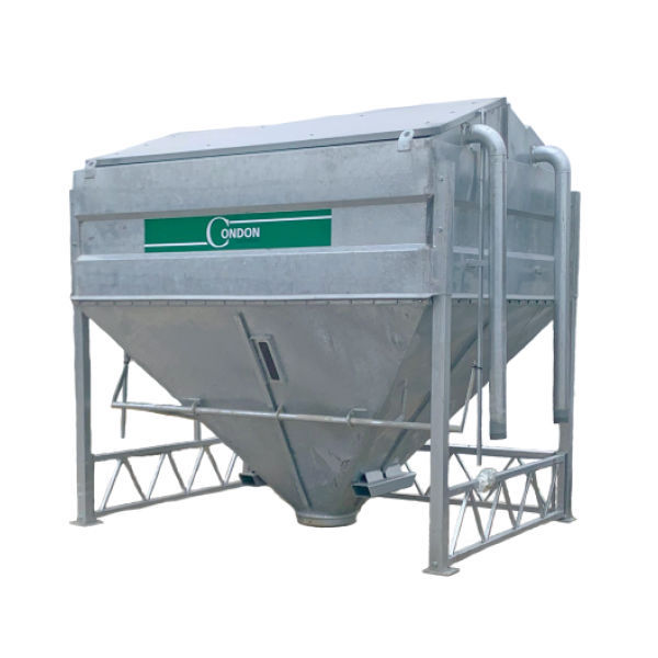 Seeds and grain storage bin - Condon Engineering - animal feed / steel ...