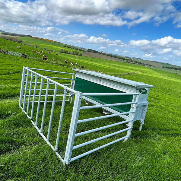 Calf feeder - Condon Engineering - galvanized steel / multi-access