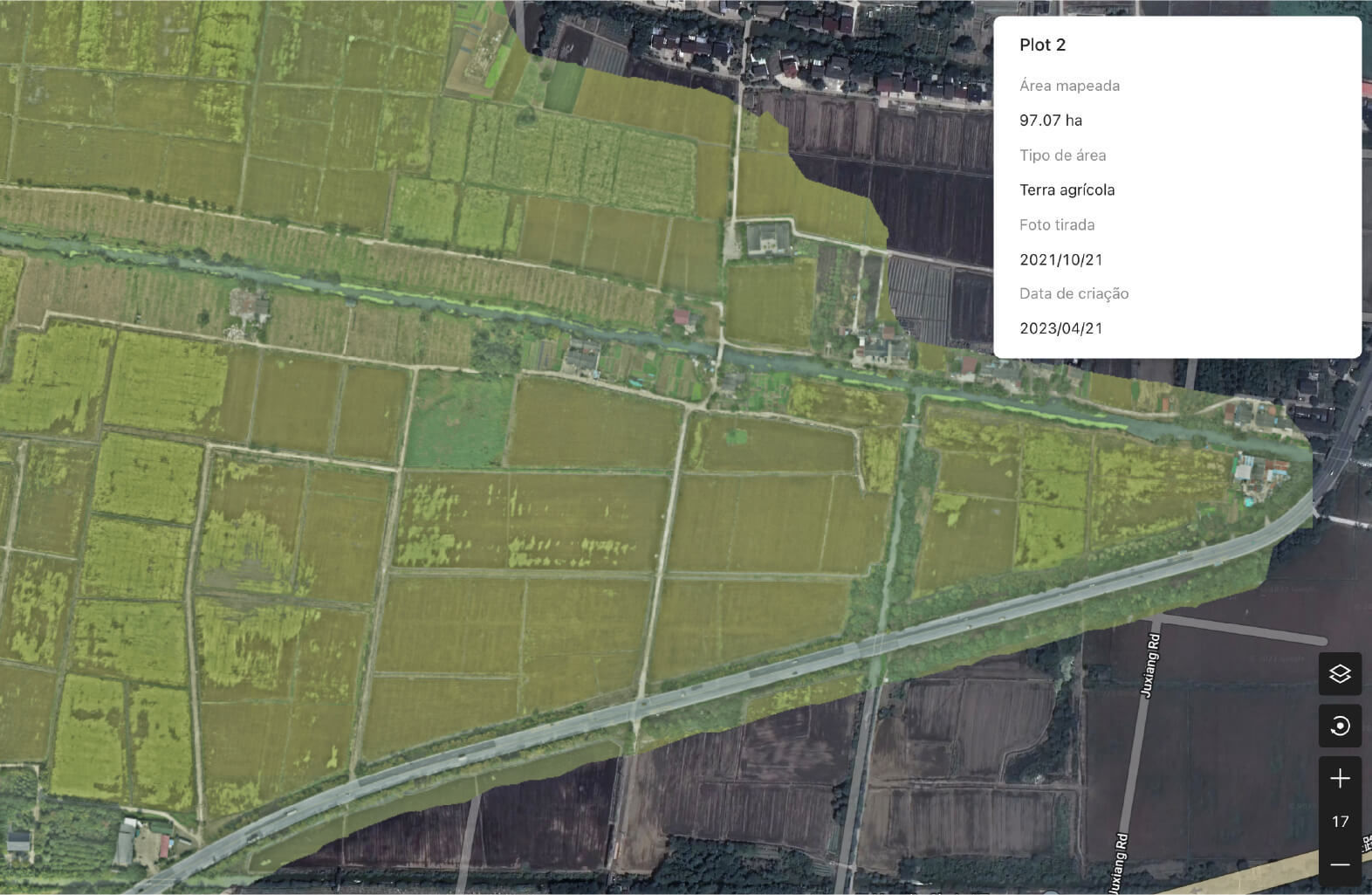 Management software - Farmland - DJI - analysis / monitoring / data ...