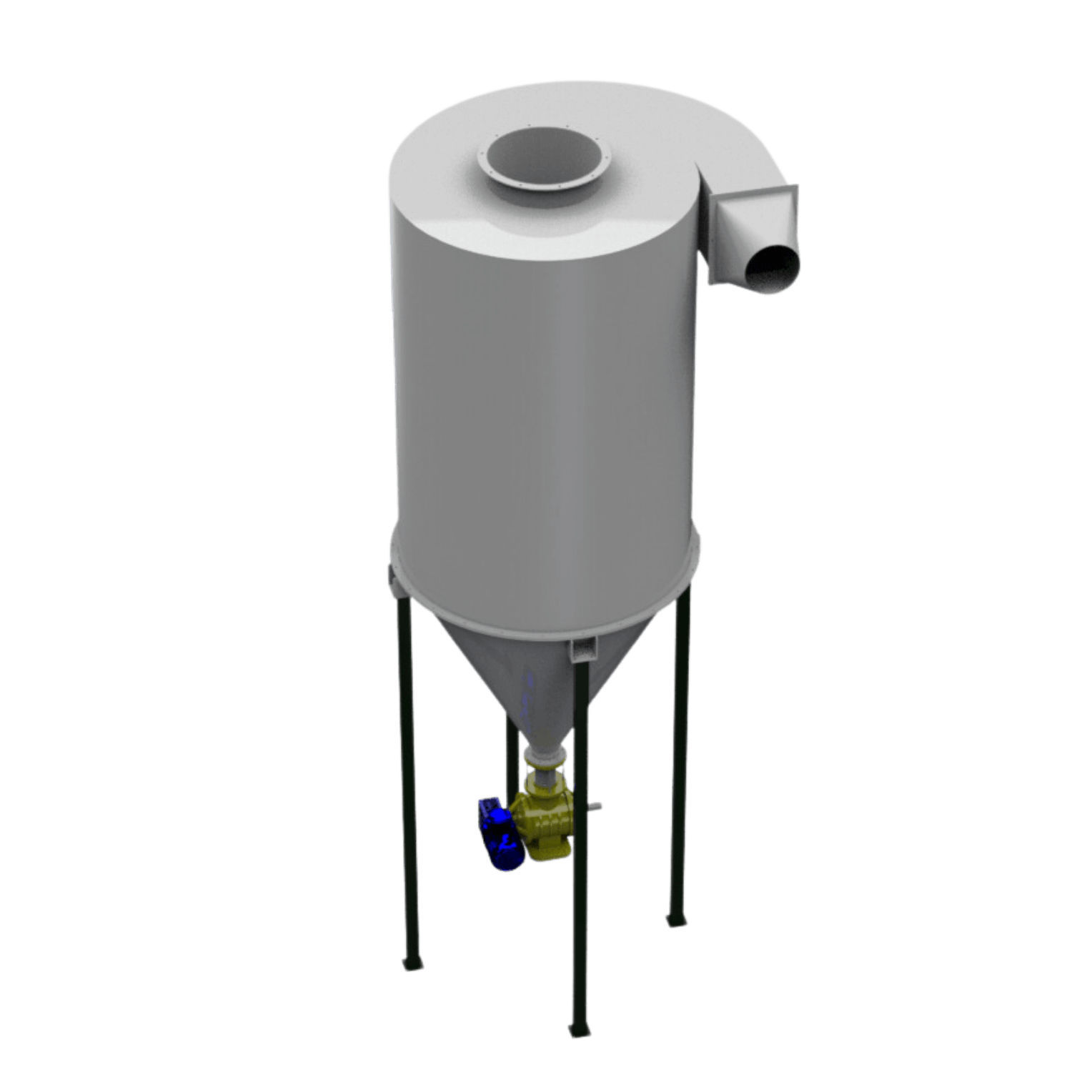 Cyclone dust collector - SRD Machine Agriculture and Construction ...