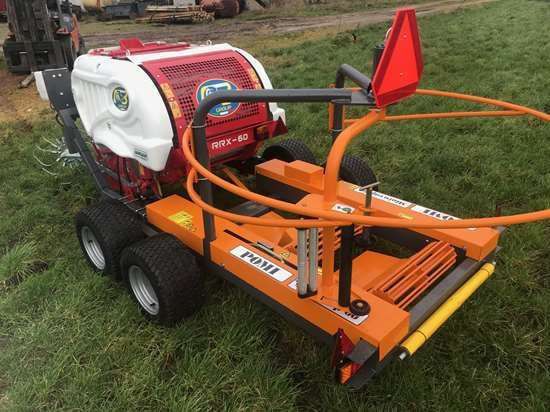 Individual bale wrapper - Mini wrap 60 - POMI - round / towed