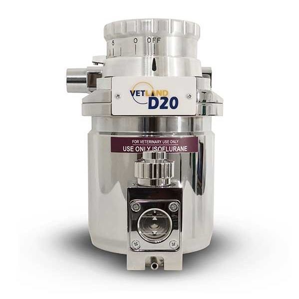 Isoflurane veterinary anesthesia vaporizer - D20 - Vetland Medical ...