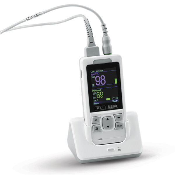 Hand-held veterinary pulse oximeter - V1102 - Vetland Medical - compact