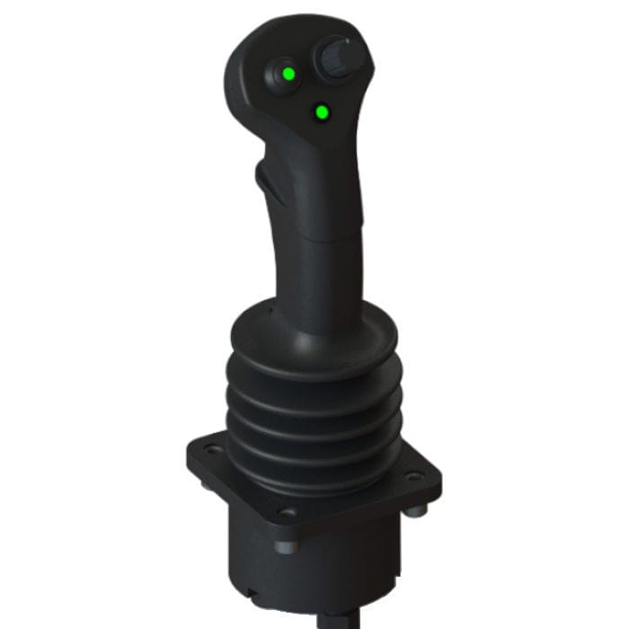 Electronic control lever - 610 - Flexball Italiana - single-axis