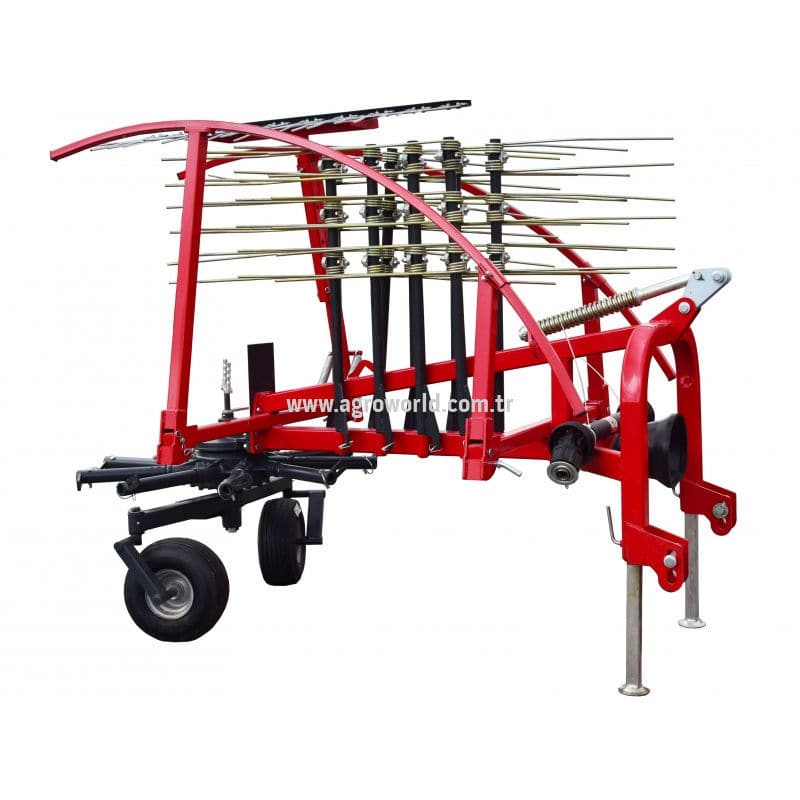 Rotary rake - AW-300 - AGROWORLD - center delivery / multi-rotor