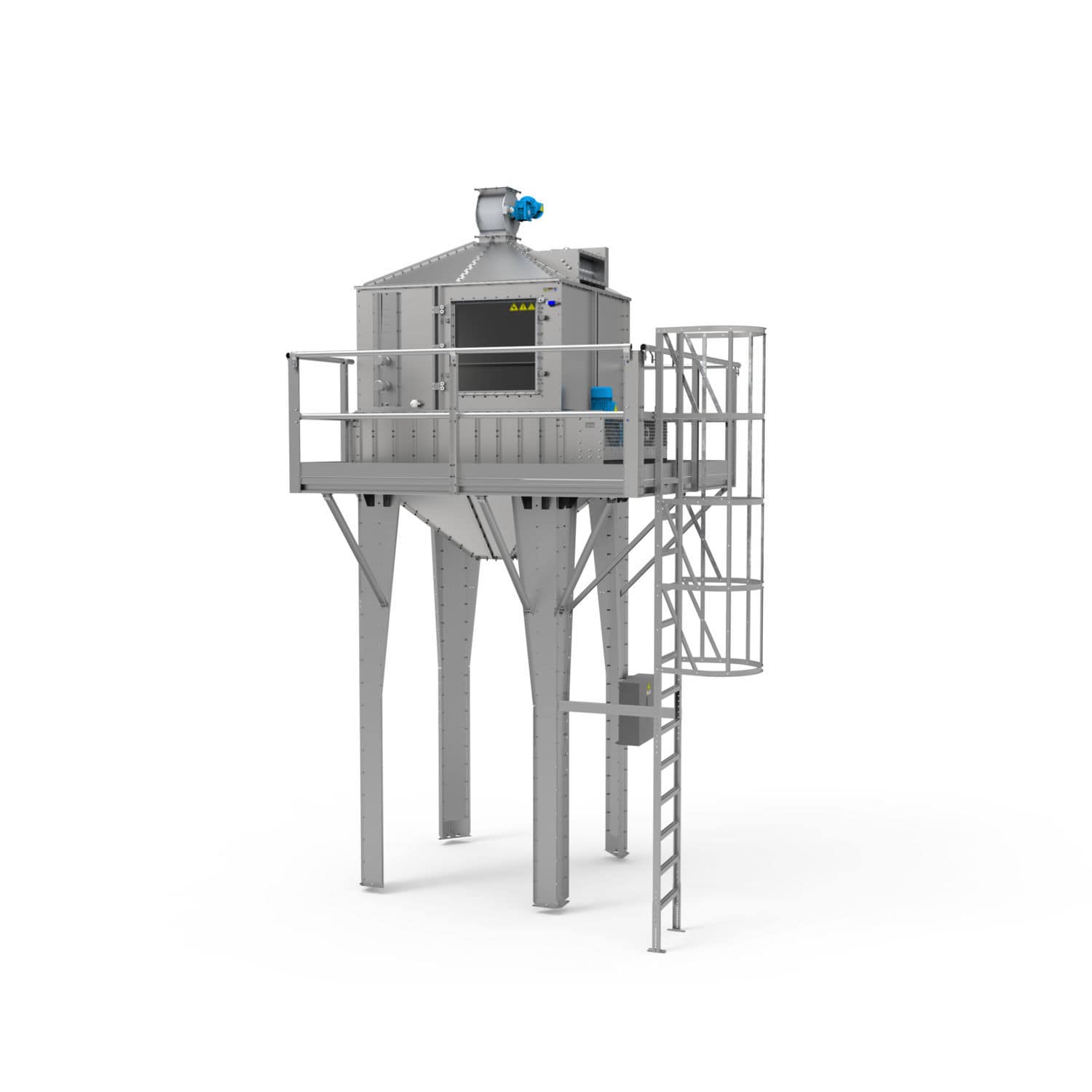 Grain cooler - C30 - ELICA PROCESSING - compact