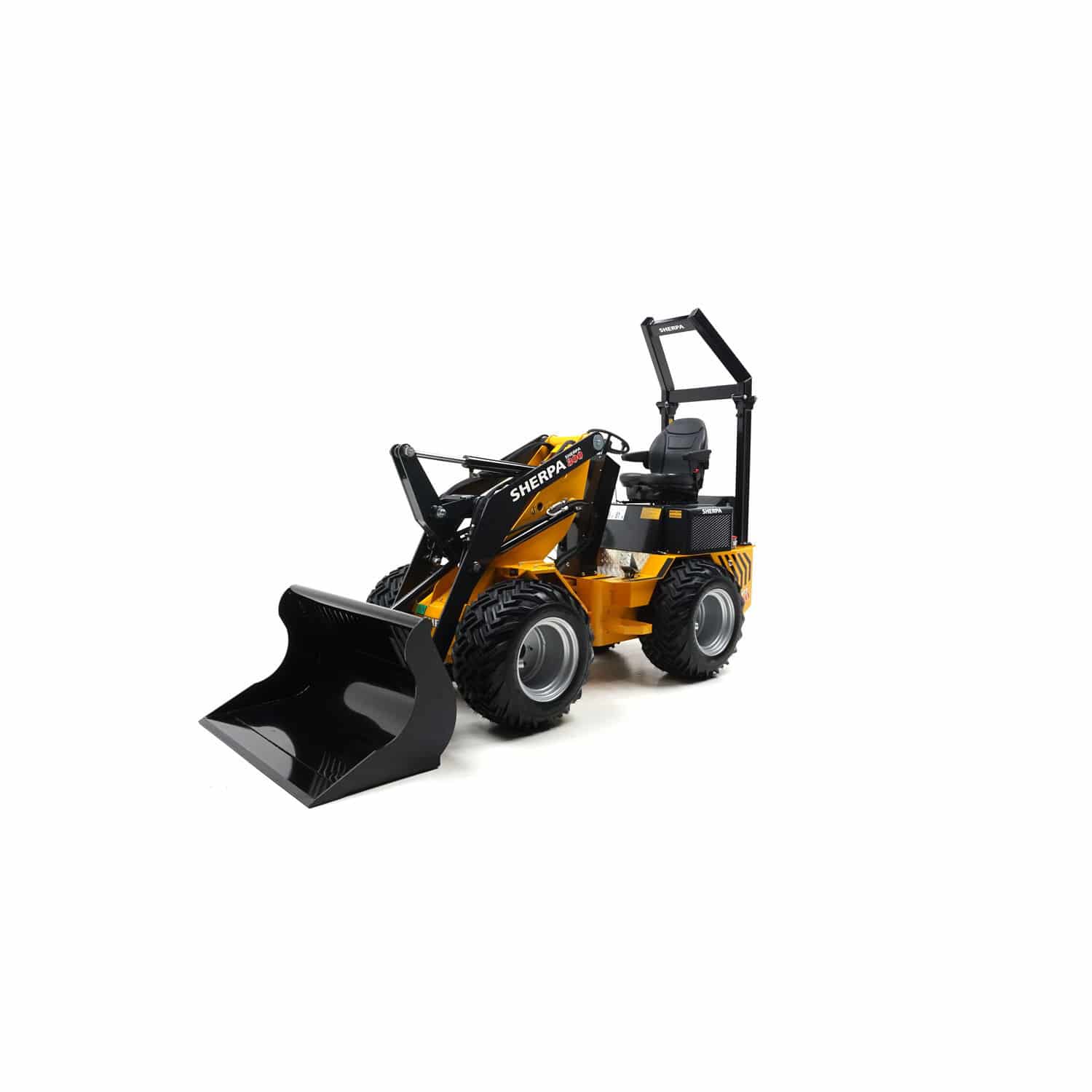 Rubber-tired skid-steer loader - 300 - Sherpa Miniloaders BV - mini ...