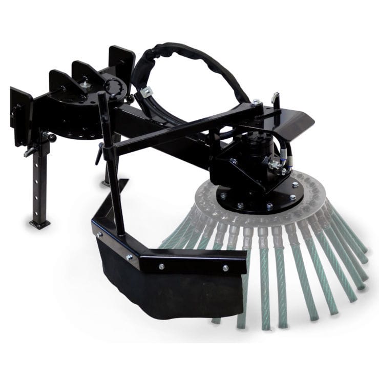 Tractor-mounted broom - 00939-STD - Sherpa Miniloaders BV