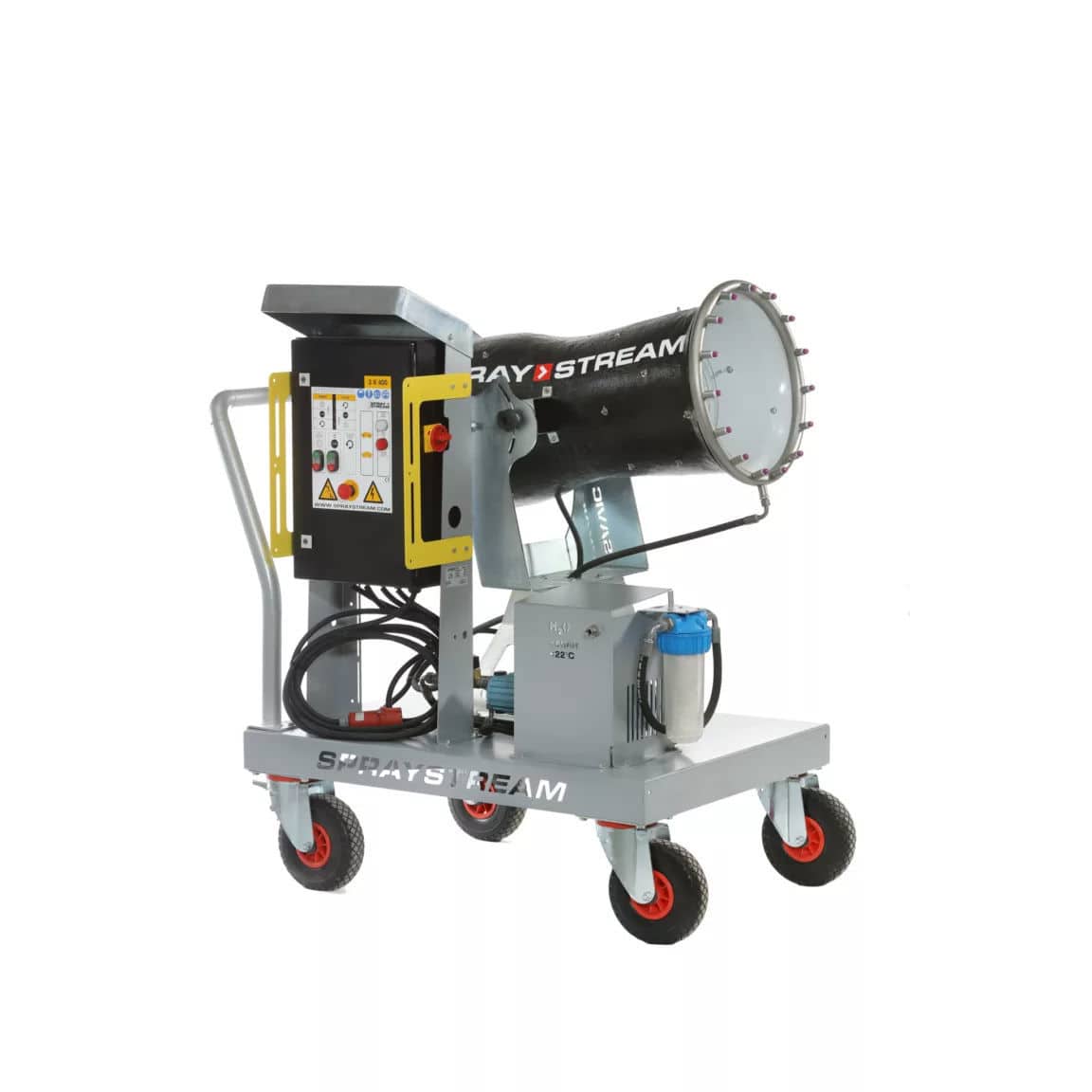 Mounted sprayer - S2.2 - SPRAYSTREAM - robotic / for arboriculture / cannon