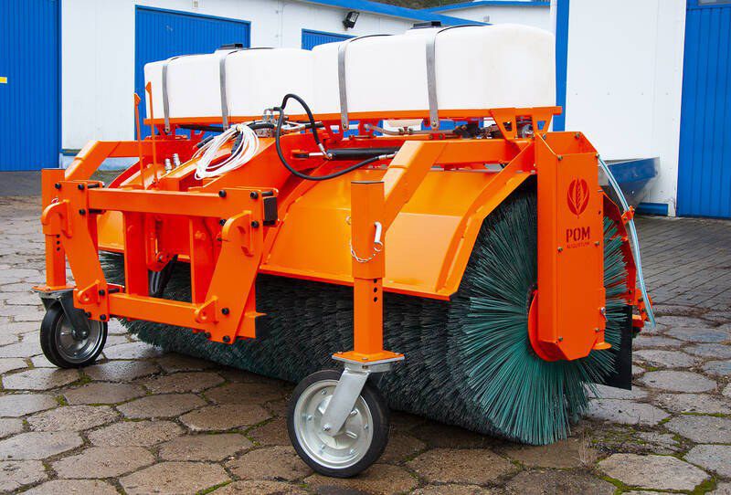 Mounted sweeper - Т 801/4 - POM Augustów Sp. z o.o. - groundcare ...