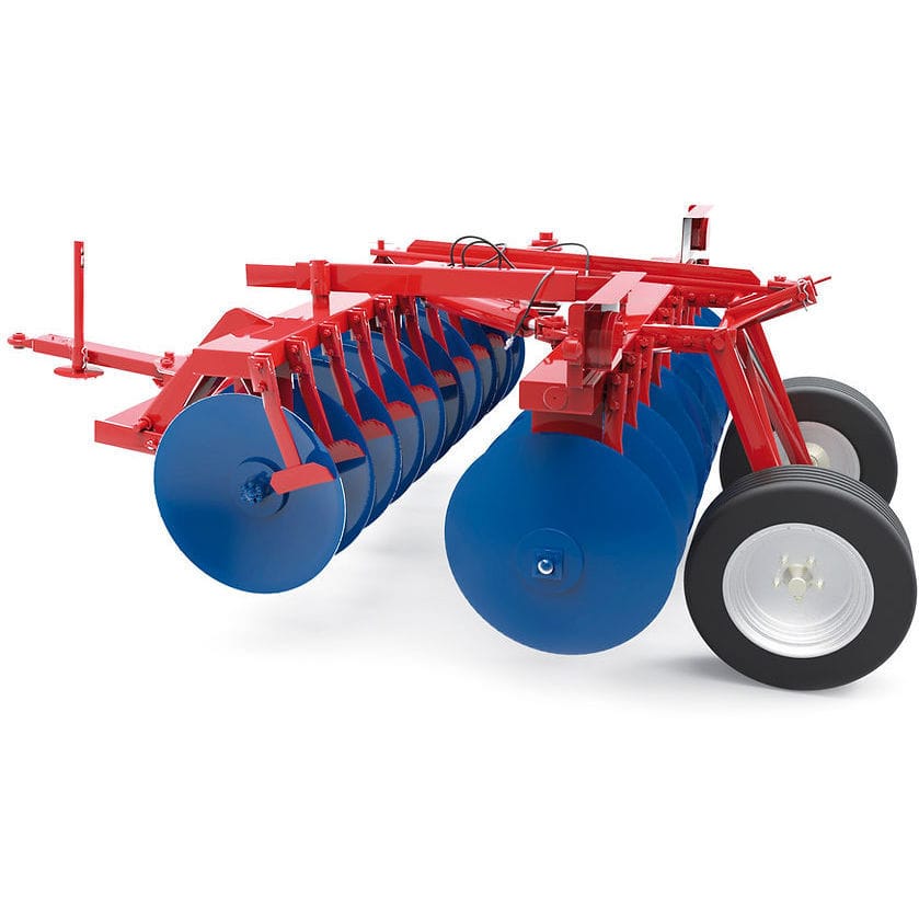 Towed disc harrow - A-14/24 - La Sidero - 2-section / with gauge wheels ...