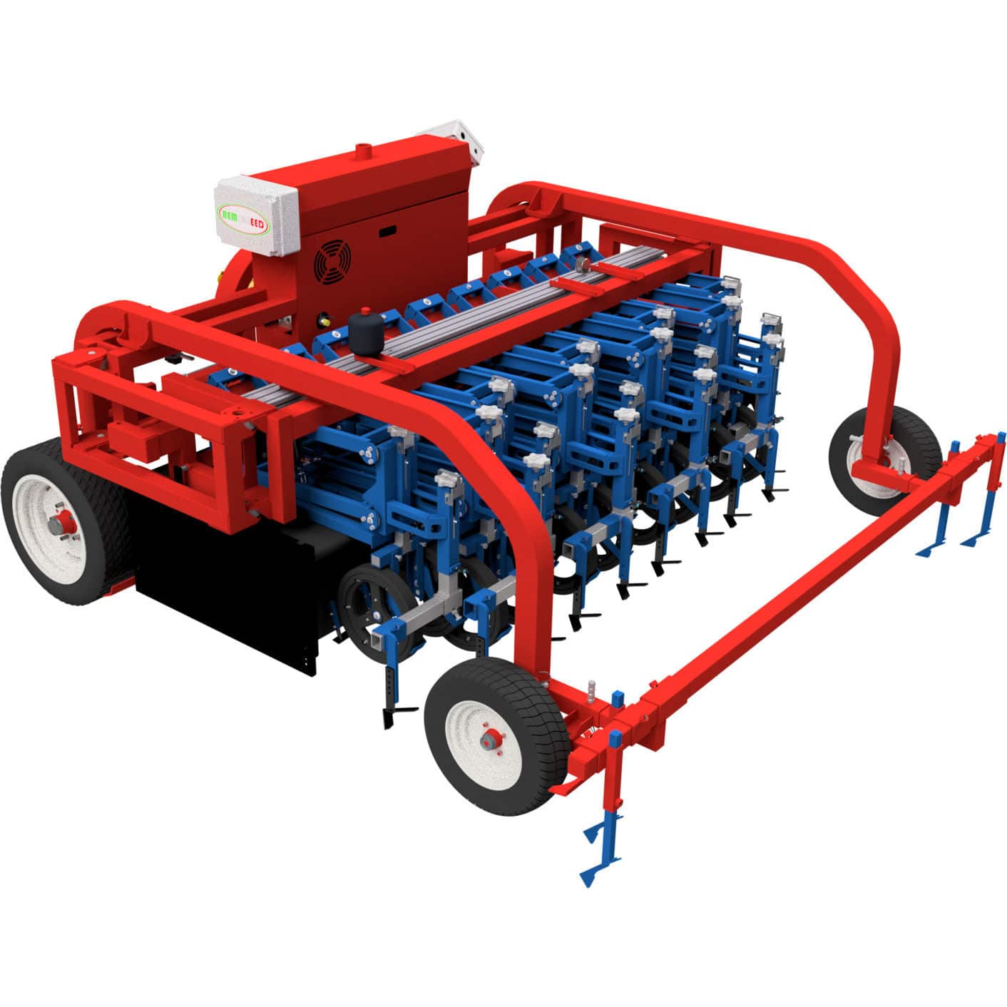 Mounted row crop cultivator - REMOWEED, SCORPION - FERRARI GROWTECH ...