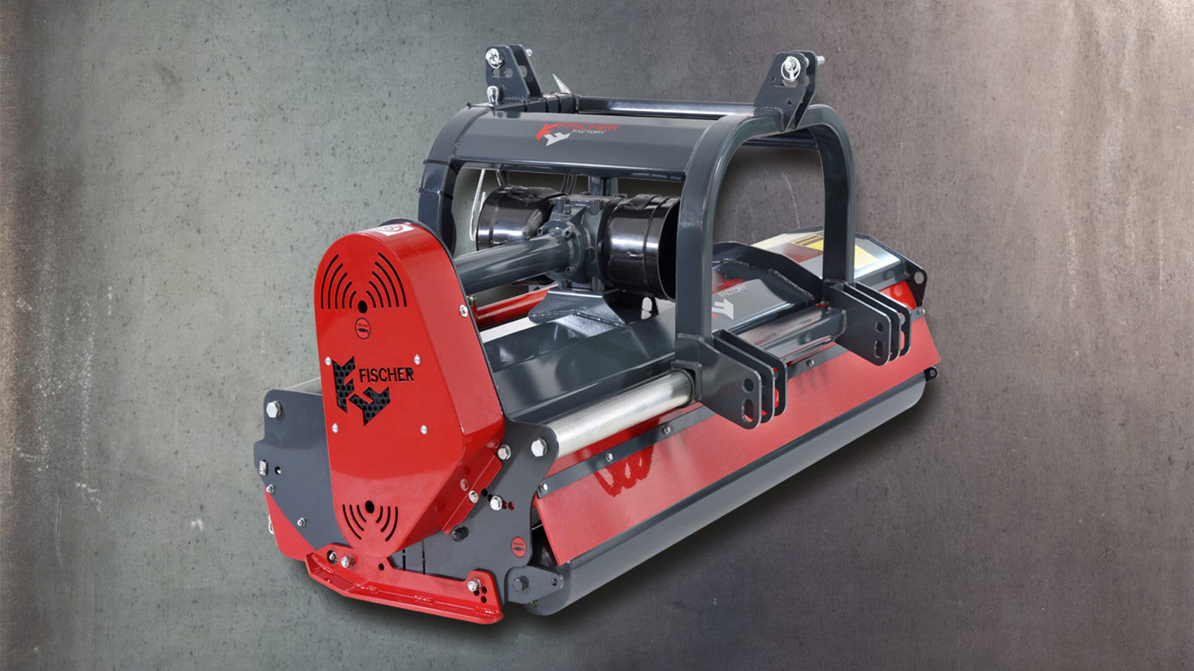 Mounted mulcher - S-MOWER L series - FISCHER FACTORY GROUP Srl - flail ...