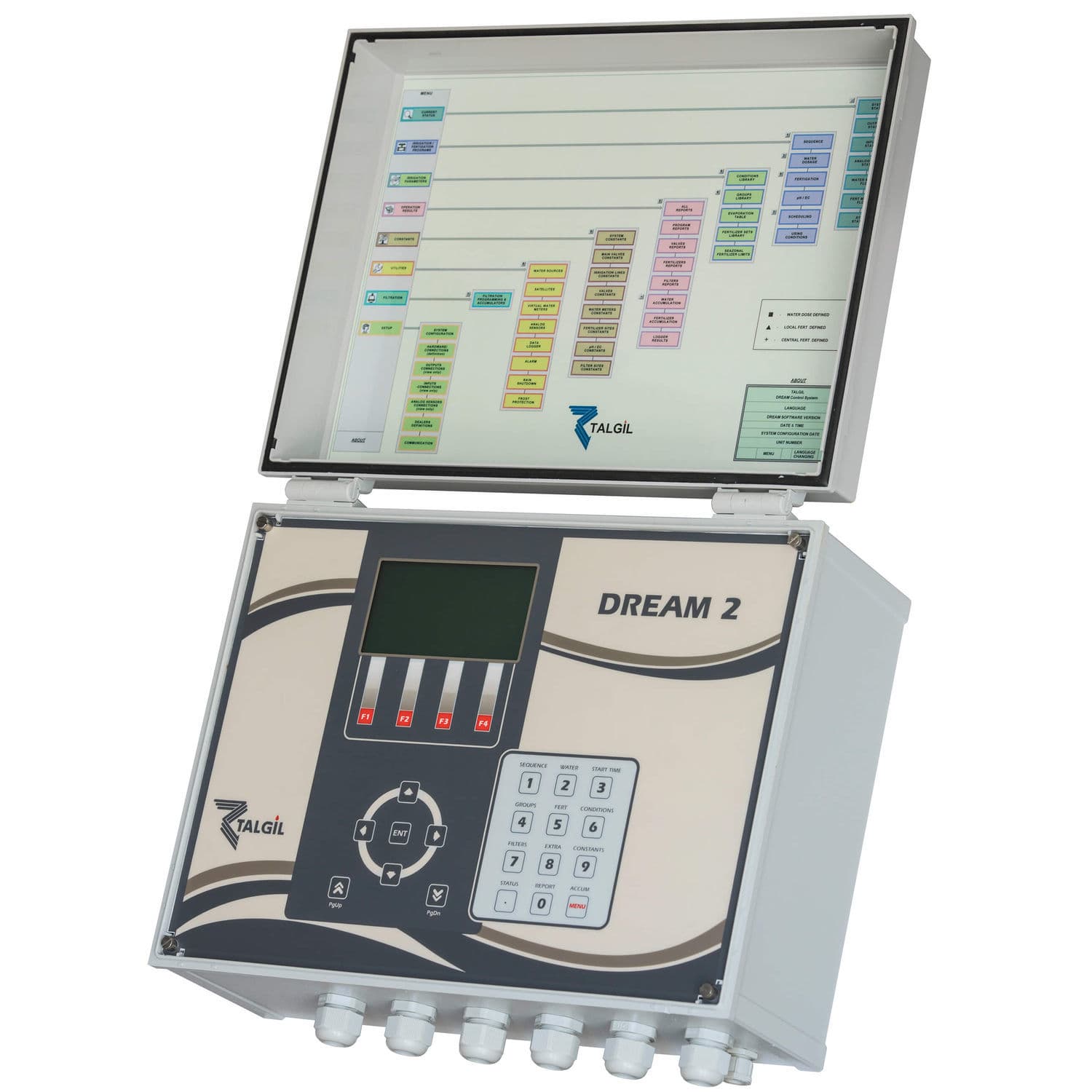 Irrigation control system - DREAM2 - TALGIL ltd - analog