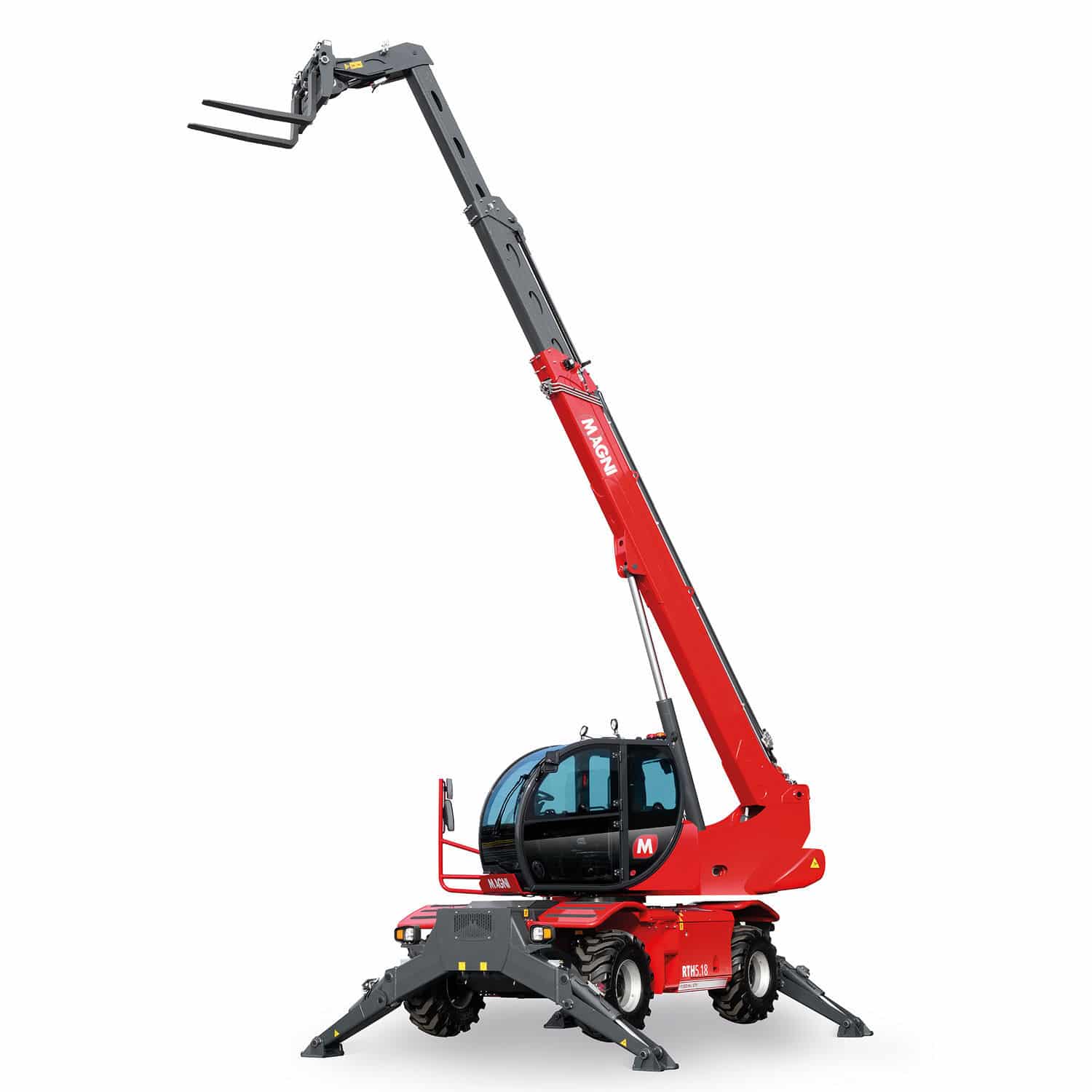 Agricultural telehandler - RTH 5.18 - MAGNI TELESCOPIC HANDLERS Srl ...