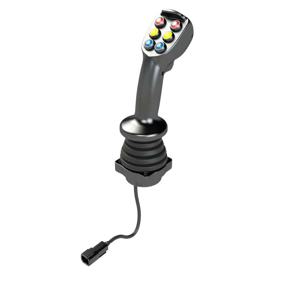 Hand operated joystick - ESJ02E - EBI MOTION CONTROLS S.r.l - Hall effect