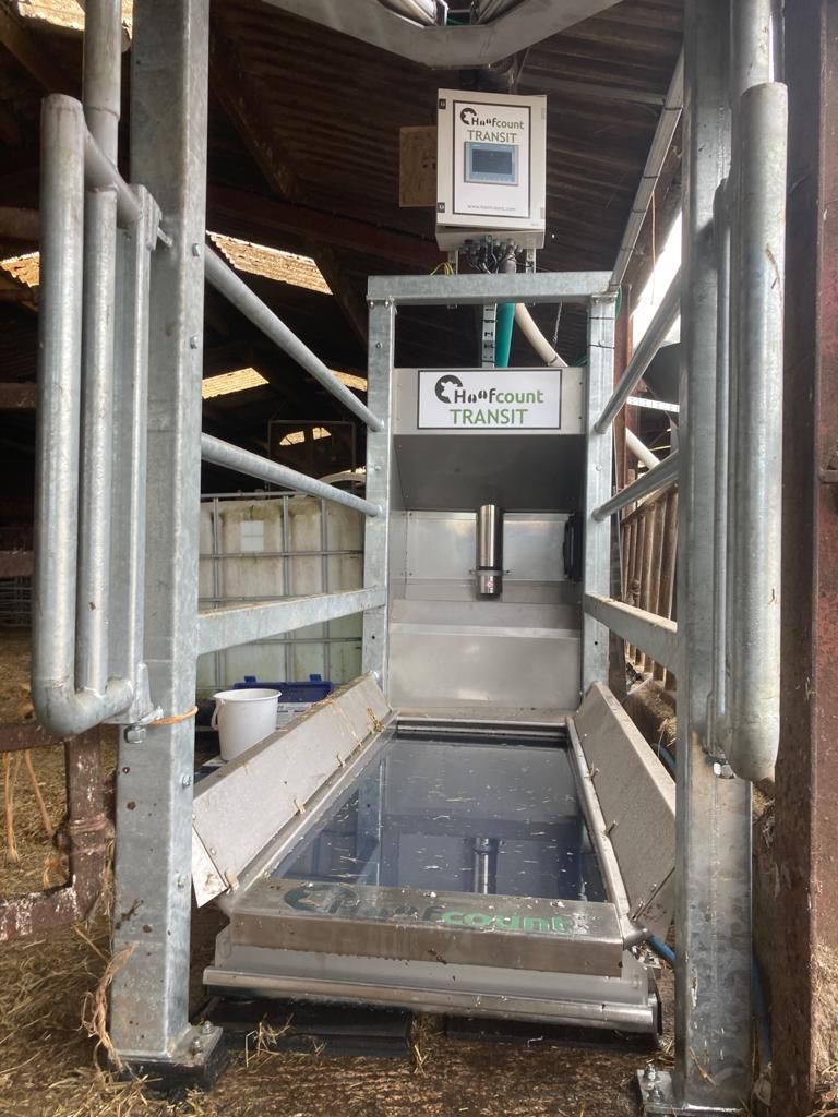 Cattle automatic feed distribution unit - Transit - HOOFCOUNT Ltd ...
