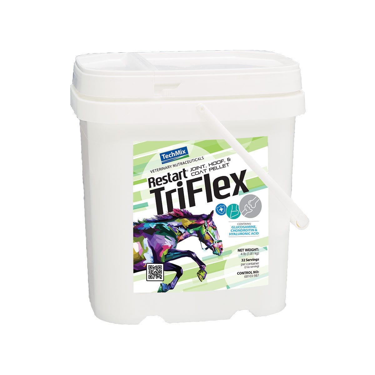 Animal feed supplement - Restart® TriFlex - TechMix Europe - for horses ...