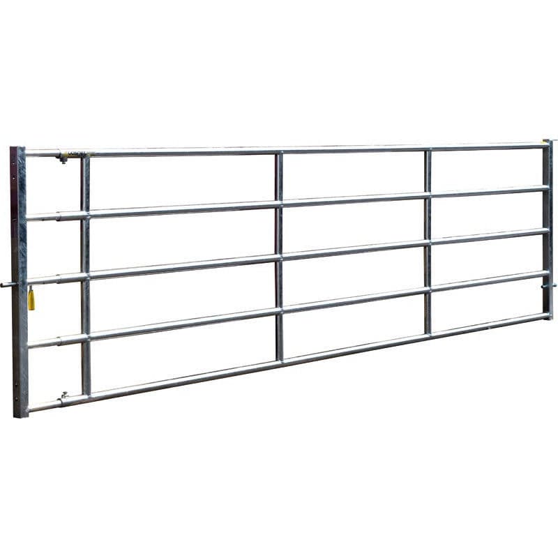 Livestock gate - 1121426 - COSNET S.A.S. - stable / steel / extendable