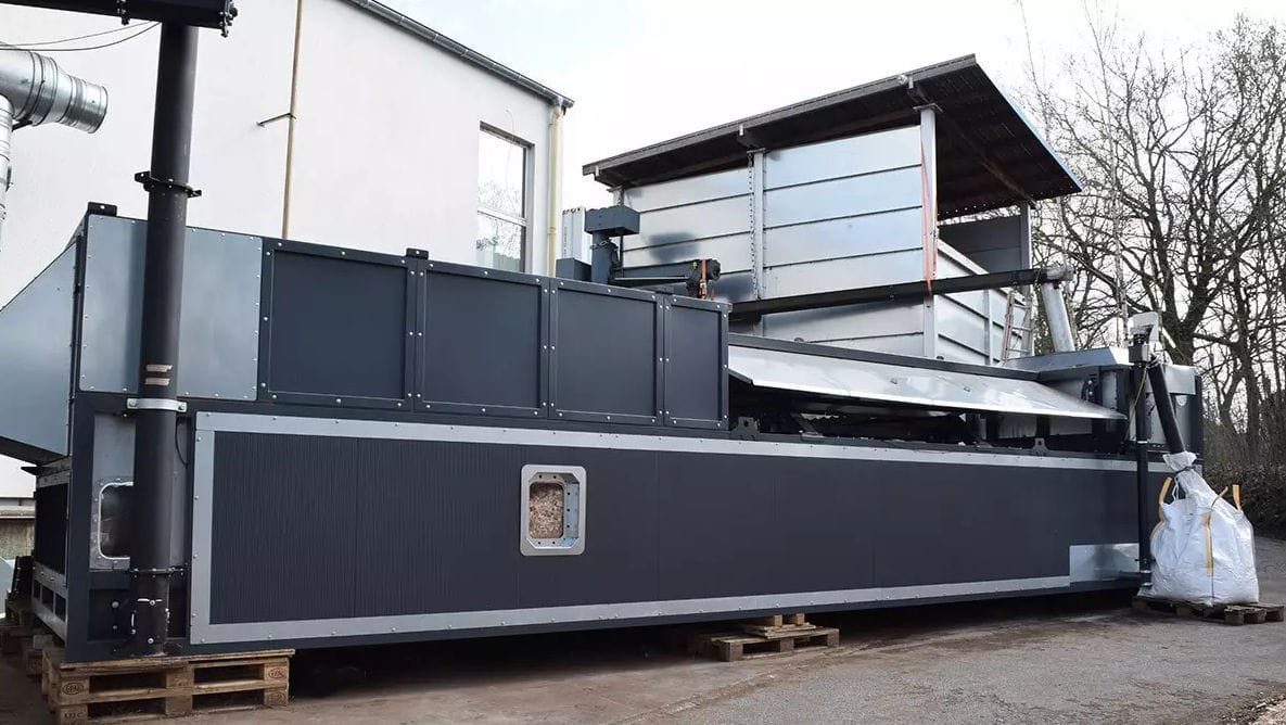 Stationary wood chipper - Spanner Re² GmbH - PTO-driven