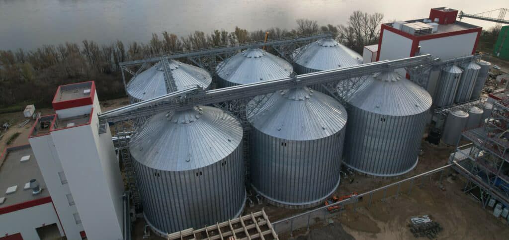 Grain dryer - Wagner Feedmill & Silo Plants GmbH - corn / rice / stationary