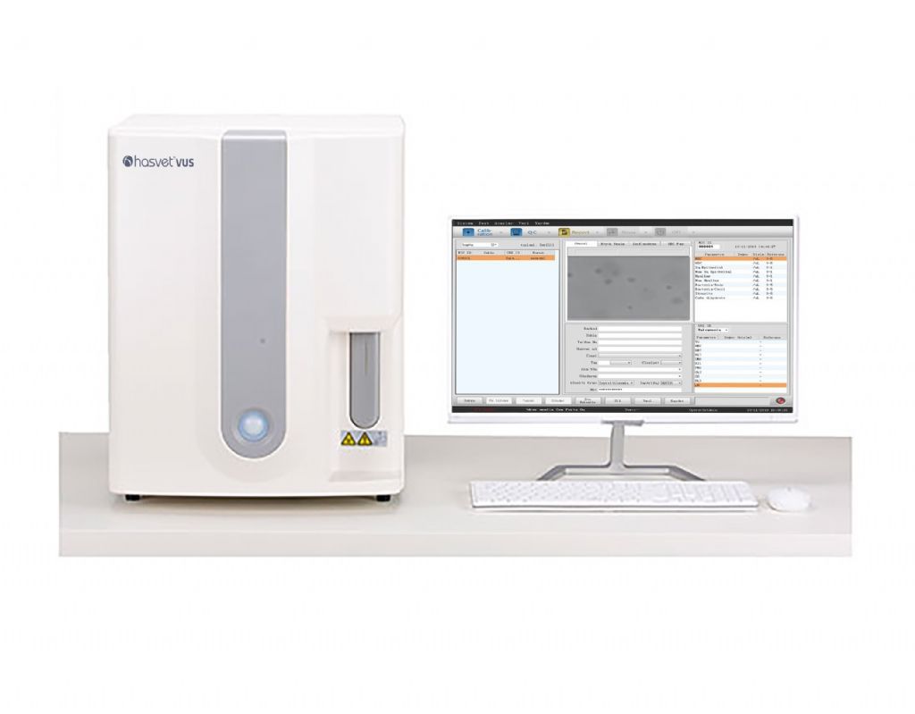 Urine analyzer - Hasvet Medical - bacteria / calcium / real-time