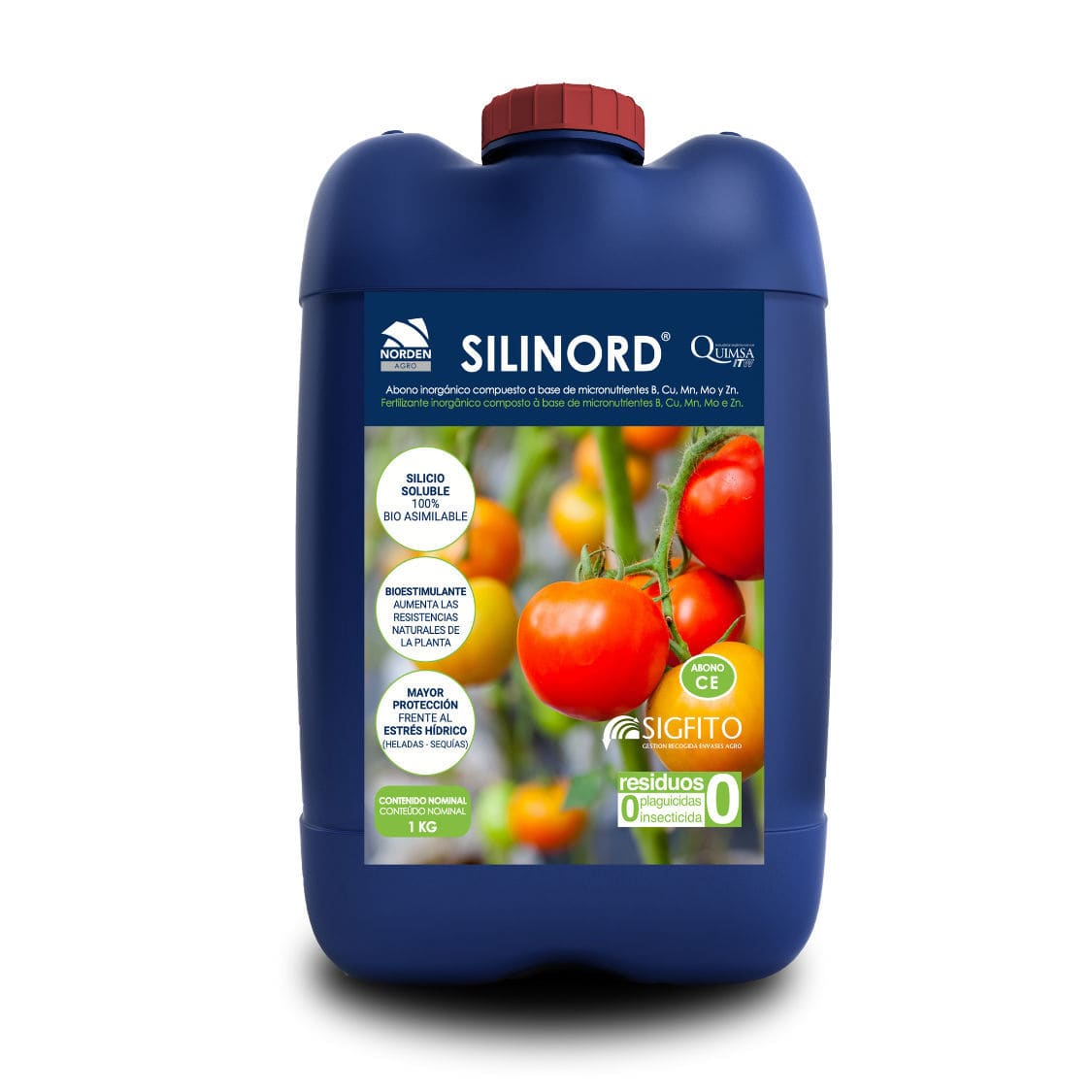 Organic silicon fertilizer - SILINORD ® - Quimsa ITW - with trace ...